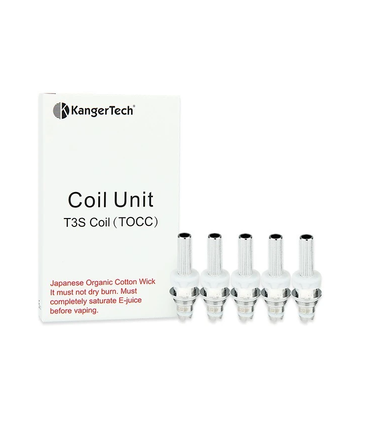Kangertech TOCC Verdampferkopf 5 Stück T3 MT3 T3S MT3S | Kangertech ...
