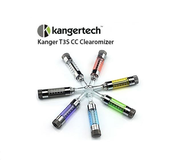 Kangertech Clearomizer T3S CC 1,8Ohm / 3,0ml | Vaptio / KangerTech ...
