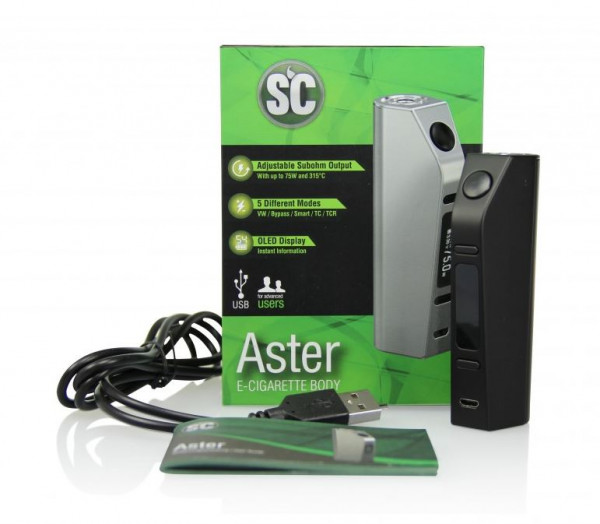 Aster Eleaf 75 Watt Mod SC Brand | Akkuträger | Elektrische Zigaretten ...